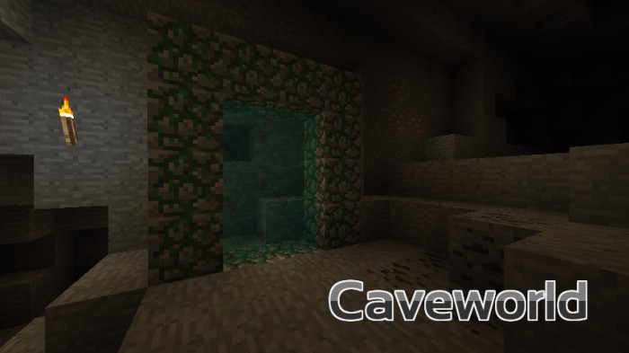 Caveworld Mod [1.7.2] [1.6.4] - Моды для Майнкрафт