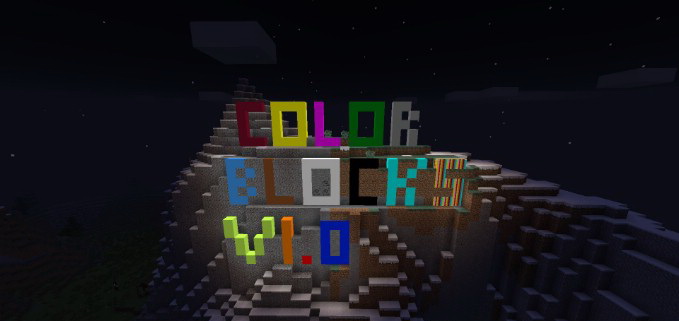 Color Blocks Mod [1.7.2] - Моды для Майнкрафт