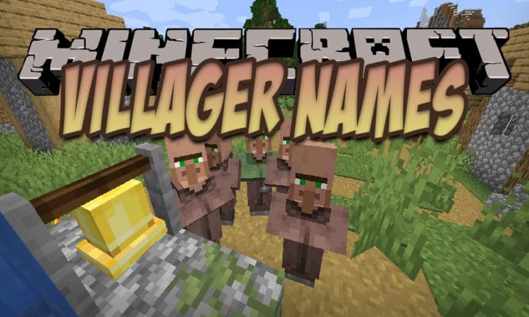 Villager Names [1.15.2] [1.14.4] [1.12.2] (Уникальные имена у ...