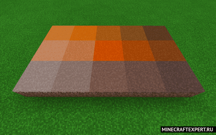 Grass Colors [1.16] (цветные блоки травы, 115 блоков) - Моды на ...