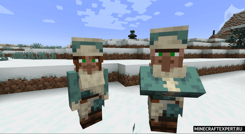 Female Villagers [1.19.3] [1.18.2] — жители девушки - Моды для Майнкрафт