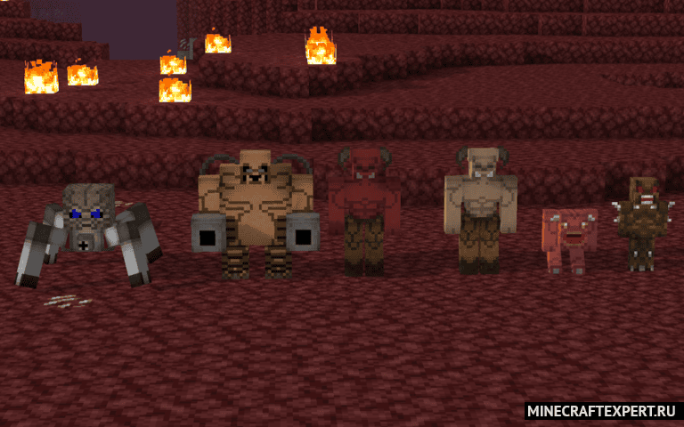 Doom ll [1.19.4] [1.16.5] — монстры из игры дум - Моды для Майнкрафт