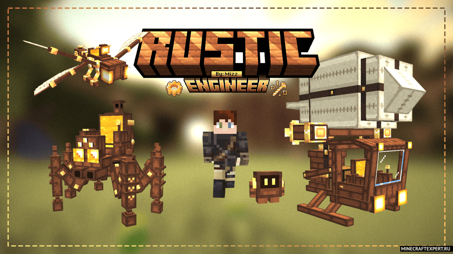 Rustic Engineer [1.20.1] — механические роботы и машины - Моды для ...