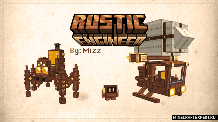 Rustic Engineer [1.20.1] — механические роботы и машины - Моды для ...