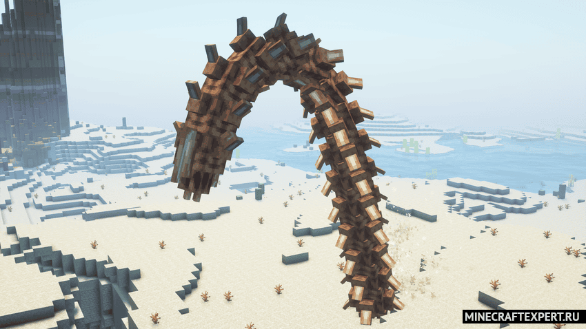 Desert Scourge [1.20.6] — пустынный червь - Моды для Майнкрафт
