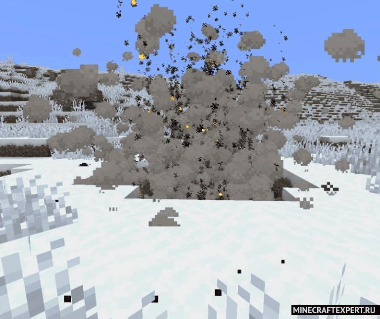 Best explosion [1.20.1] — улучшенные эффекты взрывов - Моды для Майнкрафт